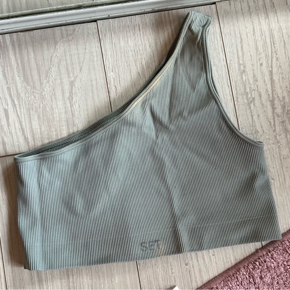 SET Active | Tops | Set Active One Shoulder Bra | Poshmark